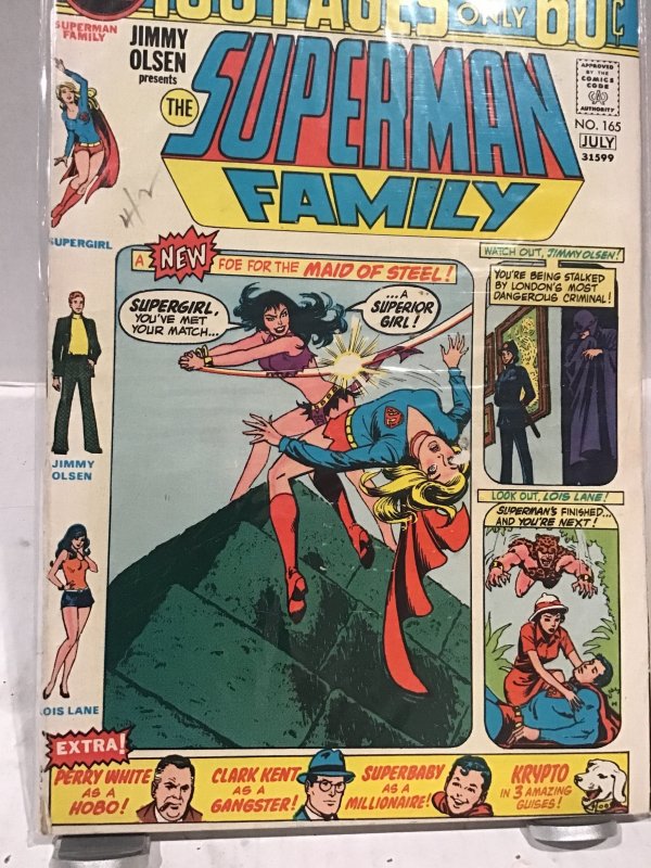 The Superman Family #165 (1974) | Comic Books - Bronze Age, DC Comics ...