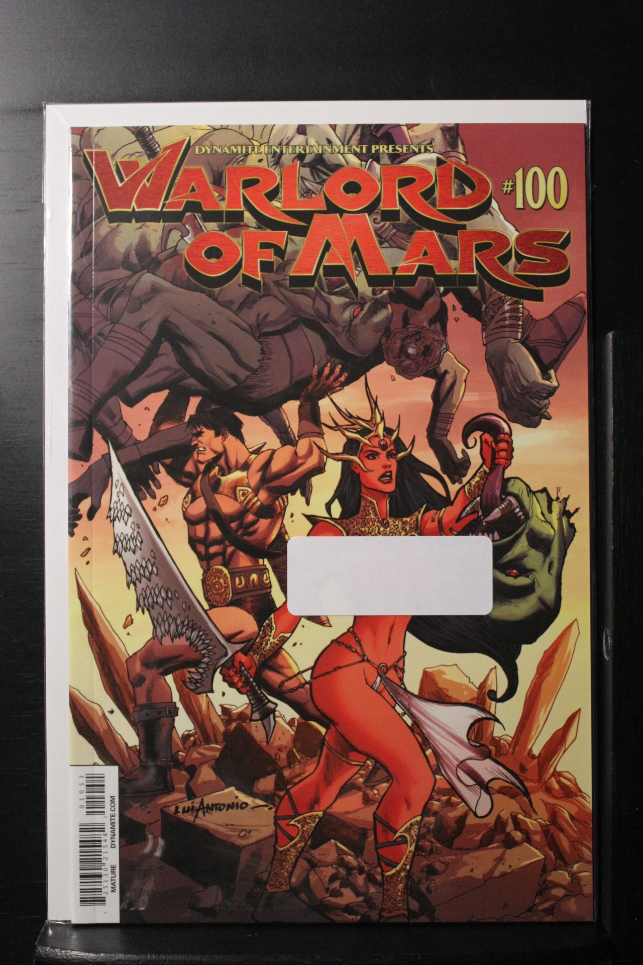 Warlord of Mars #100 Lui Antonio Risque Exclusive Variant (2014 ...