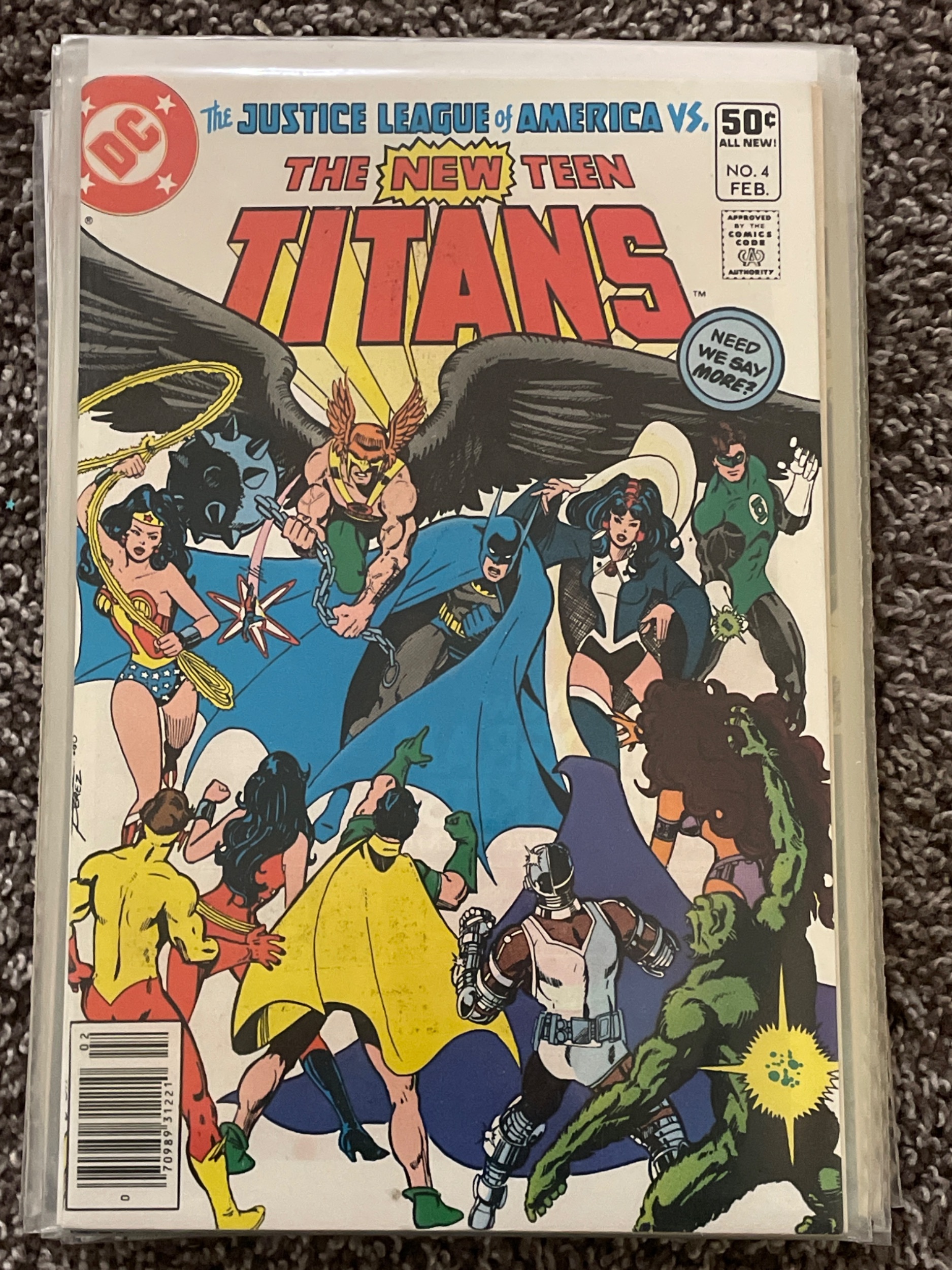 The New Teen Titans #4 (1981) | Comic Books - Bronze Age, DC Comics ...