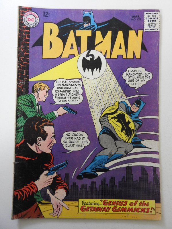 Batman #170 (1965) VG Condition ink fc, 1 in tear bc | Comic Books ...