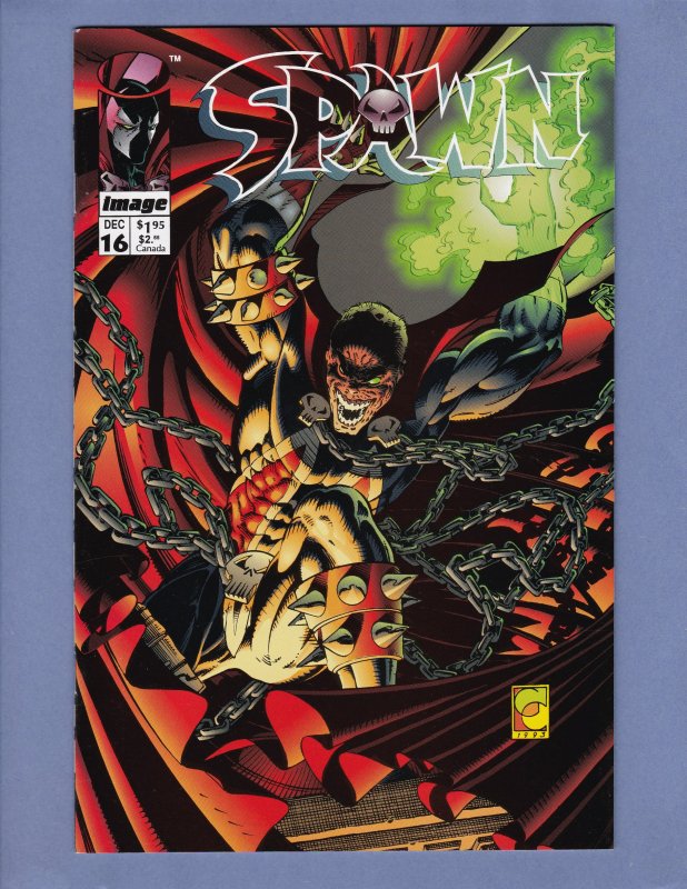 Spawn #16 VF 1st Appearance Anti-Spawn Greg Capullo Grant Morrison ...