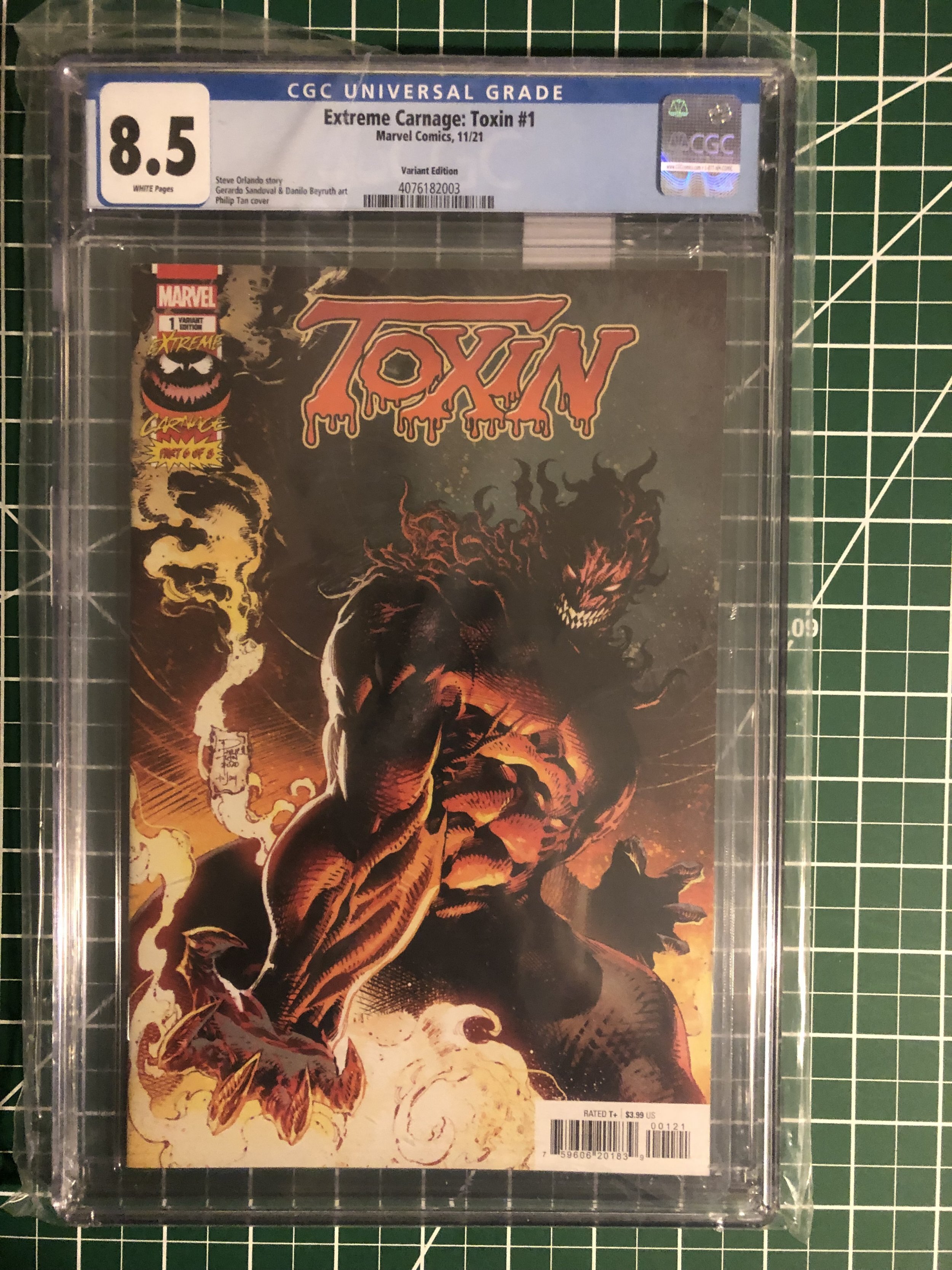 Extreme Carnage: Toxin Tan Cover (2021) | Comic Books - Modern Age ...