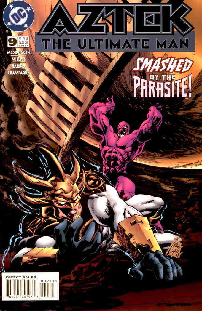 Aztek: The Ultimate Man #9 VF ; DC | Parasite Grant Morrison - Mark ...