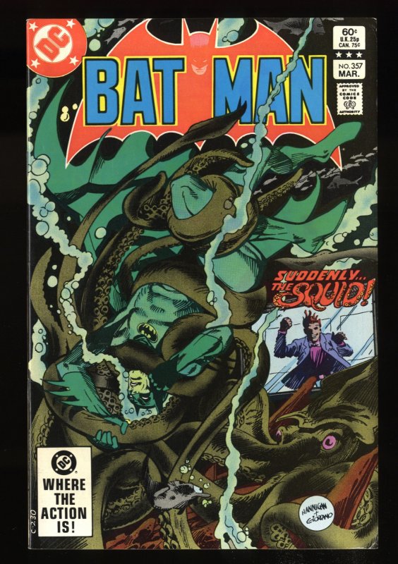 Batman #357 FN+ 6.5 1st Jason Todd + Killer Croc! | Comic Books ...