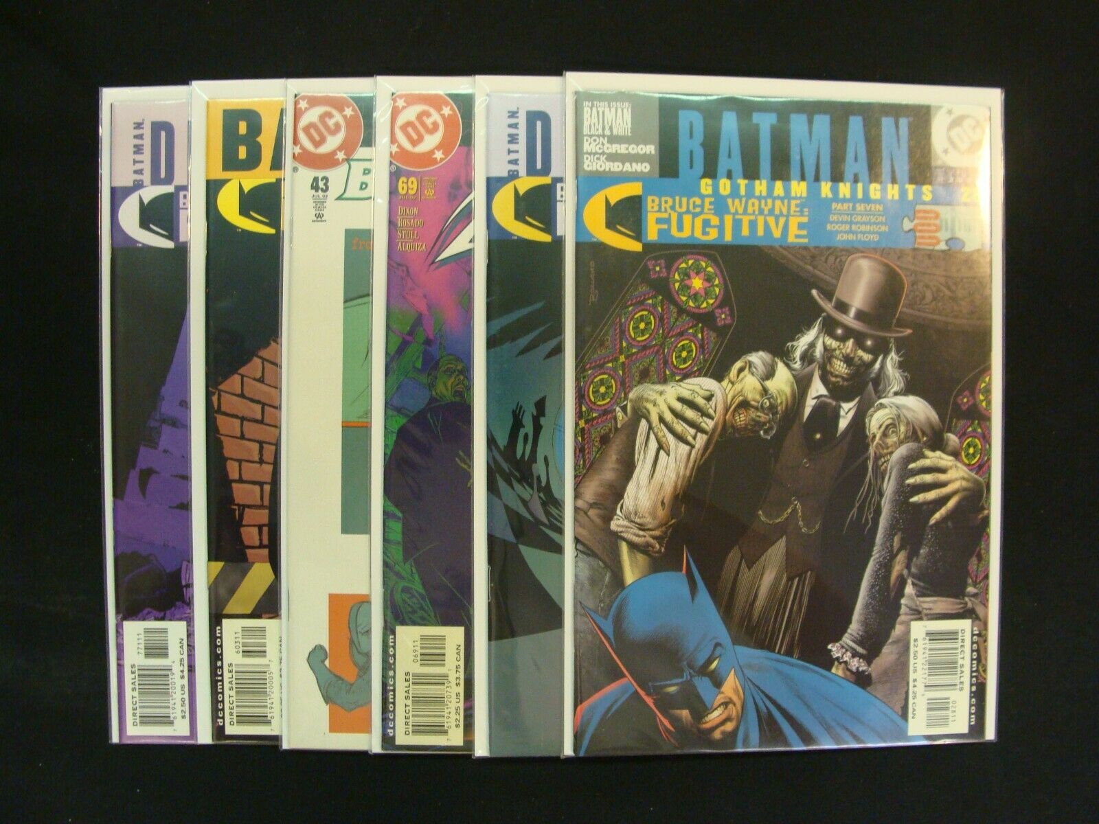 Batman Bruce Wayne Fugitive #1-18 Complete Set Run DC Detective Comics ...