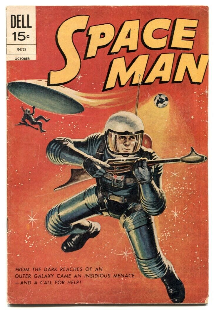 Space Man #10 1972- Dell Comics- Silver Age VG/F | Comic Books - Silver ...