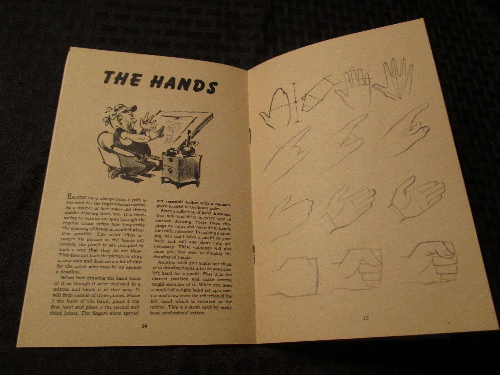 1944 DRAW CARTOONS It's Fun To Know How SC General Mills 26 pgs FVF 5 ...