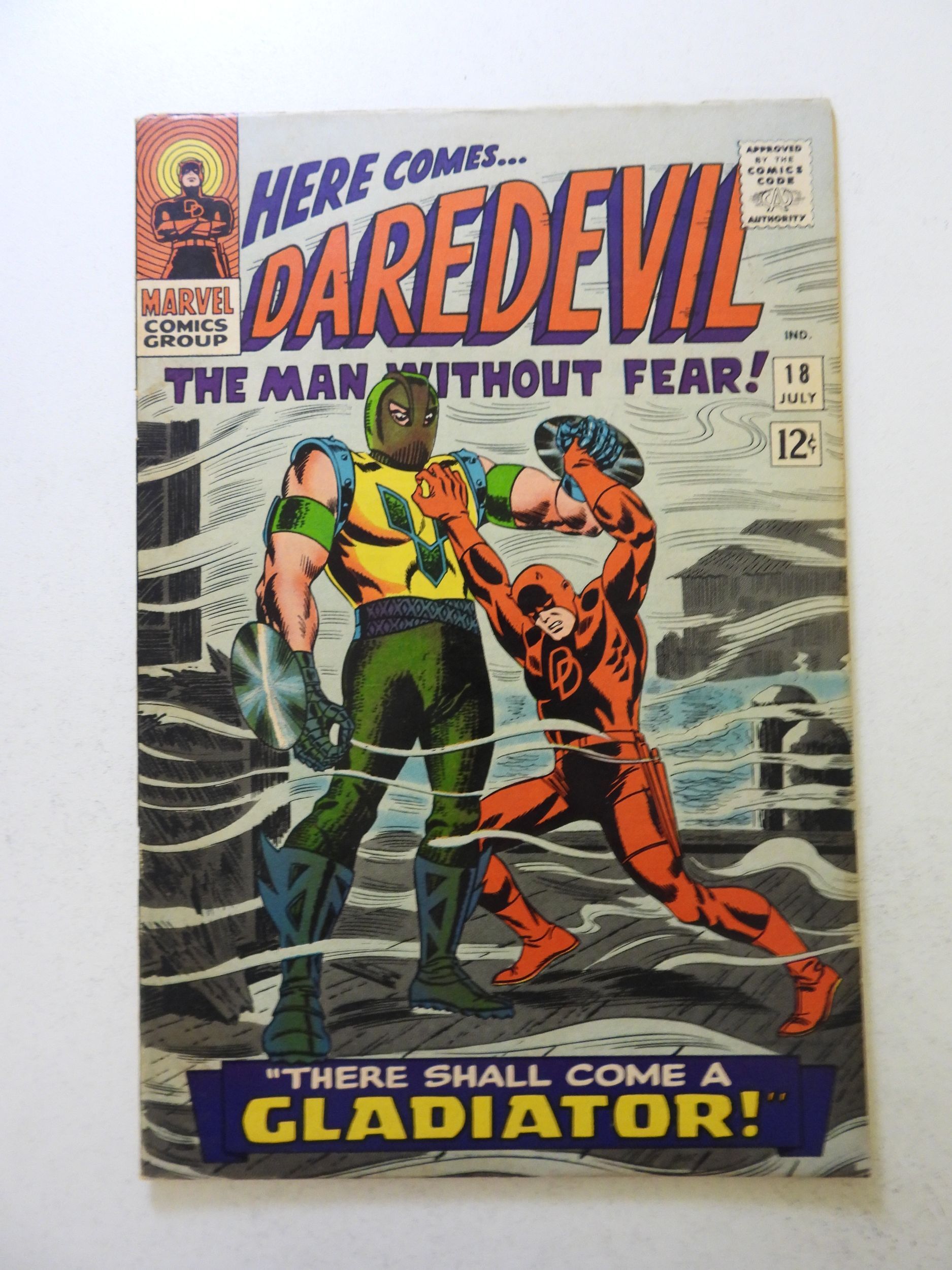 Daredevil #18 (1966) FN/VF condition "ink back cover" | Comic Books ...