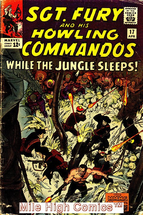 SGT. FURY AND HIS HOWLING COMMANDOS (1963 Series) #17 Good Comics Book ...
