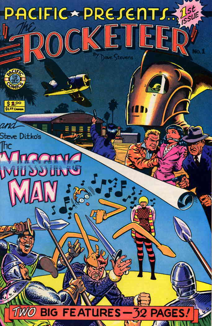 Pacific Presents #1 FN ; Pacific | Dave Stevens Rocketeer - Ditko ...