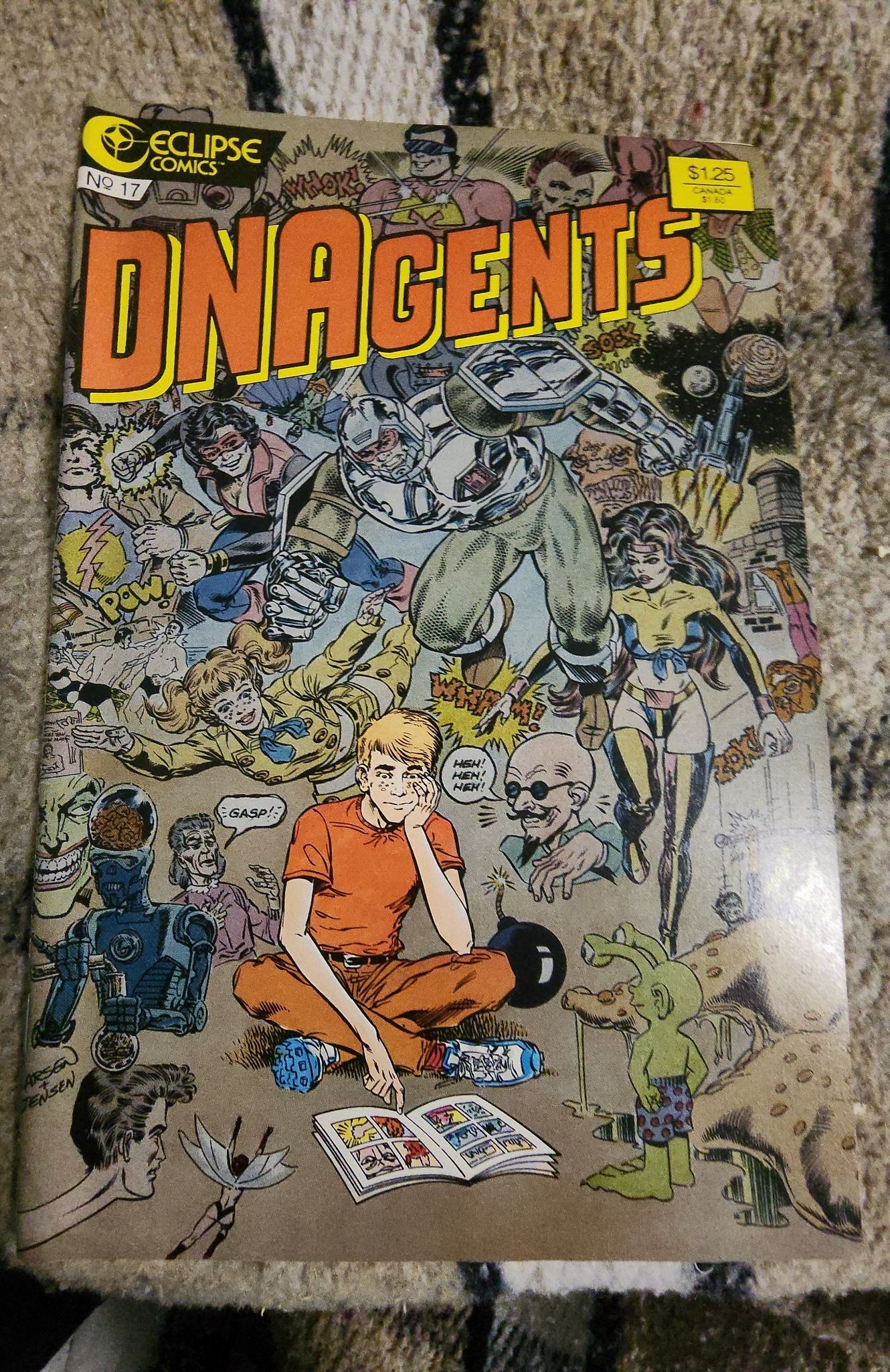 The New DNAgents #17 (1987) | Comic Books - Copper Age, Eclipse / HipComic
