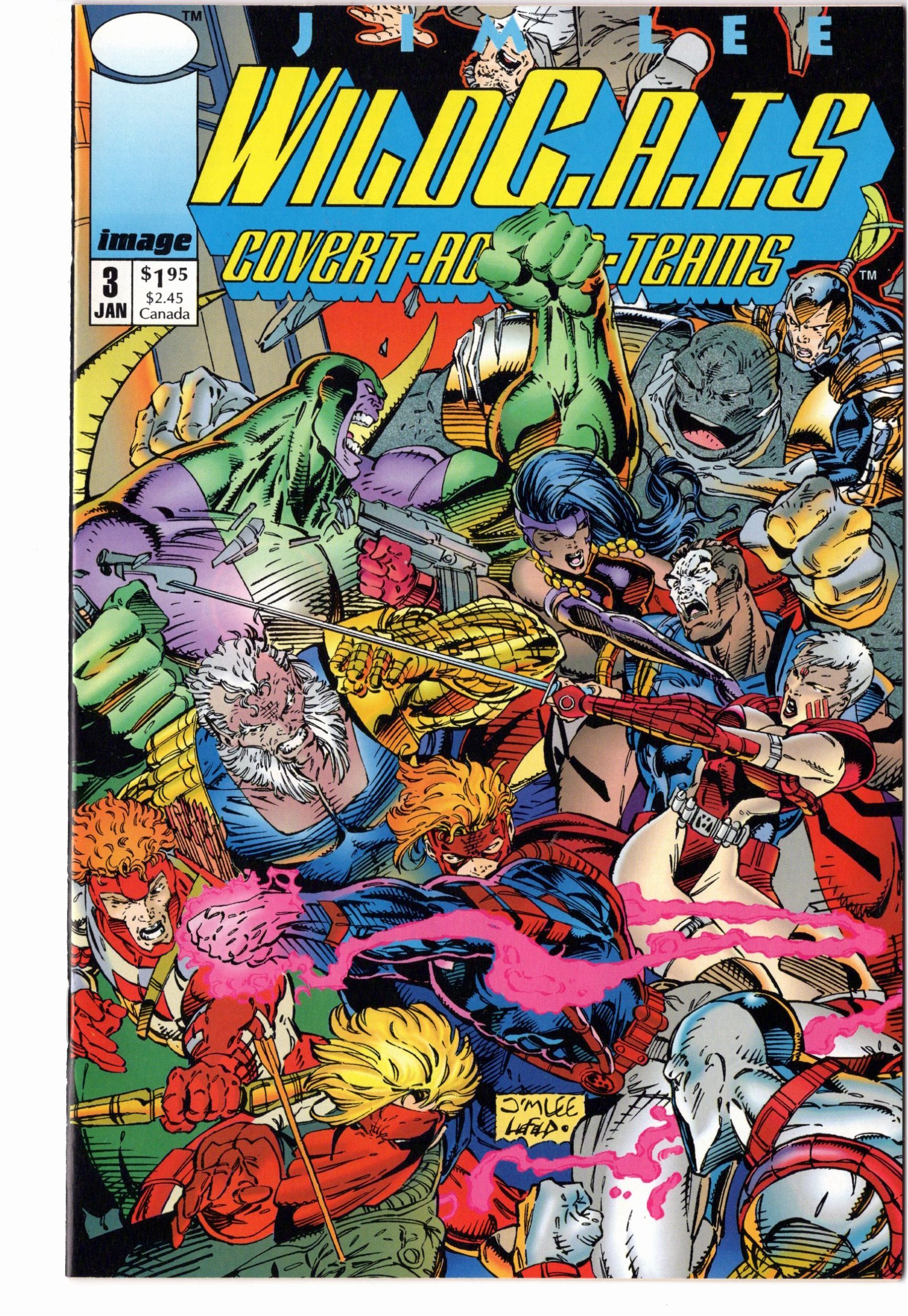 WildC.A.T.s: Covert Action Teams #3 (1993) | Comic Books - Modern Age ...