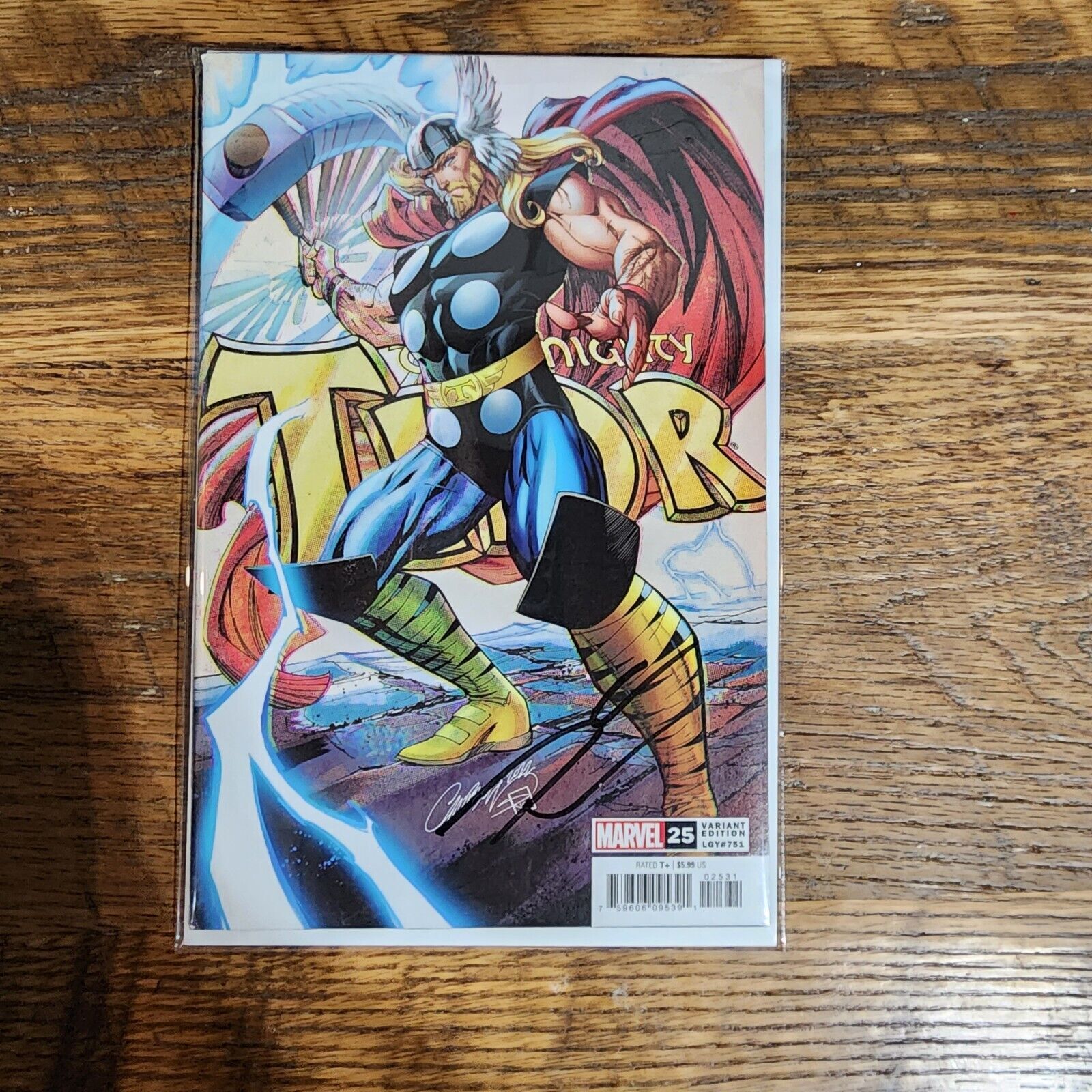 Thor #25 (Jul 2022, Marvel) J Scott Campbell Variant A SIGNED DONNY ...