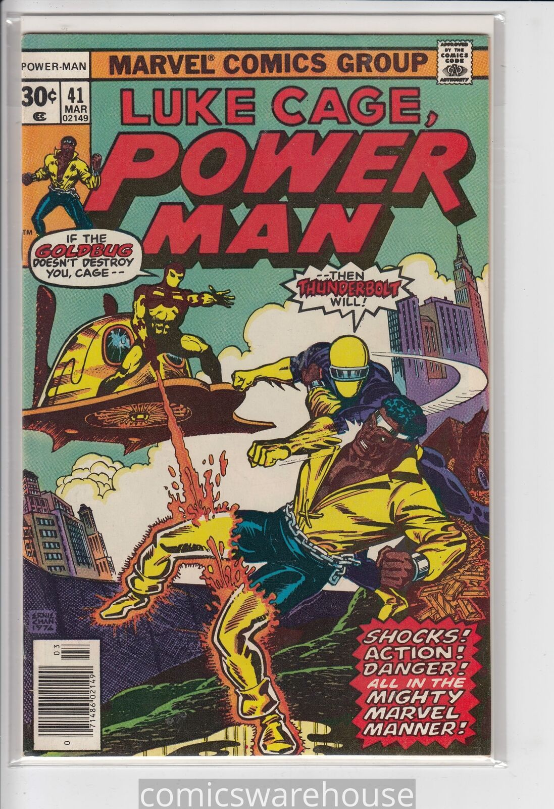 Power MAN (1974 Marvel) #41 VG A05205 | Comic Books - Modern Age ...