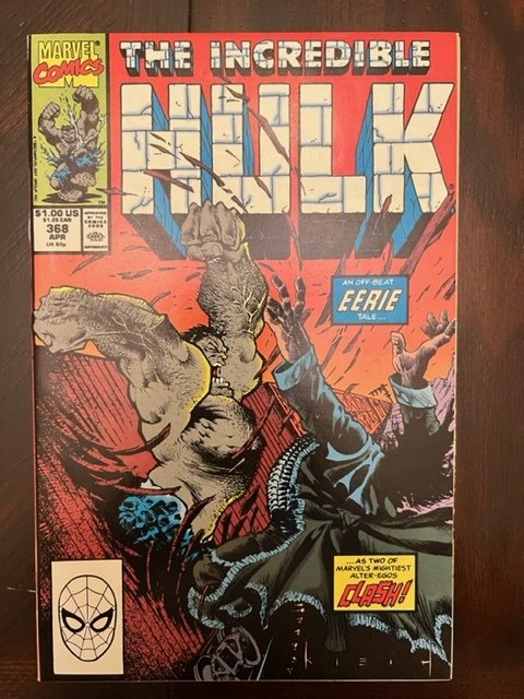 The Incredible Hulk #368 Direct Edition (1990) - NM | Comic Books ...