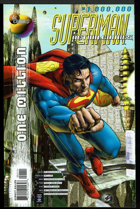 Superman Action Comics One Million #1 ( 1998, DC) 9.2 NM- | Comic Books ...