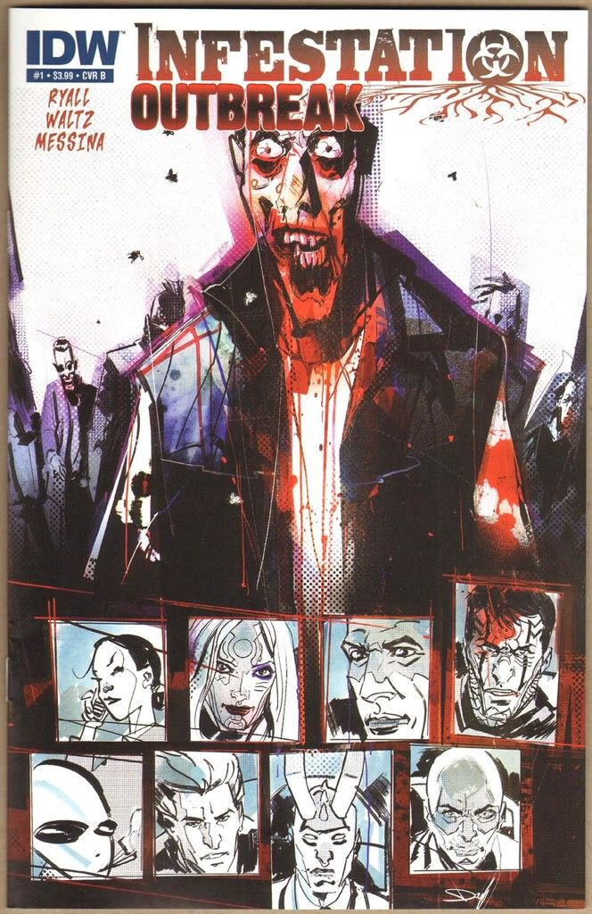 Infestation: Outbreak #1 NM Cover B IDW Zombies CVO | Comic Books - Modern Age / HipComic