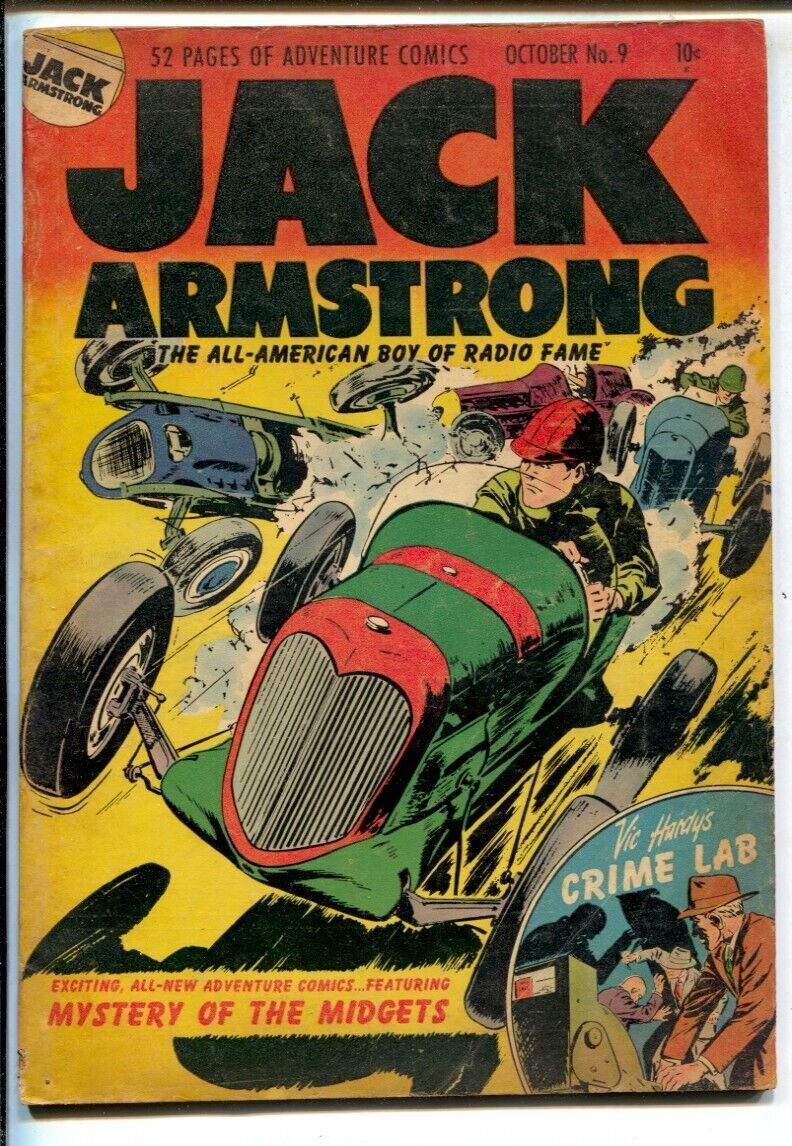 Jack Armstrong #9 1948-The All-American Boy of Radio Fame-Steve Larsen ...