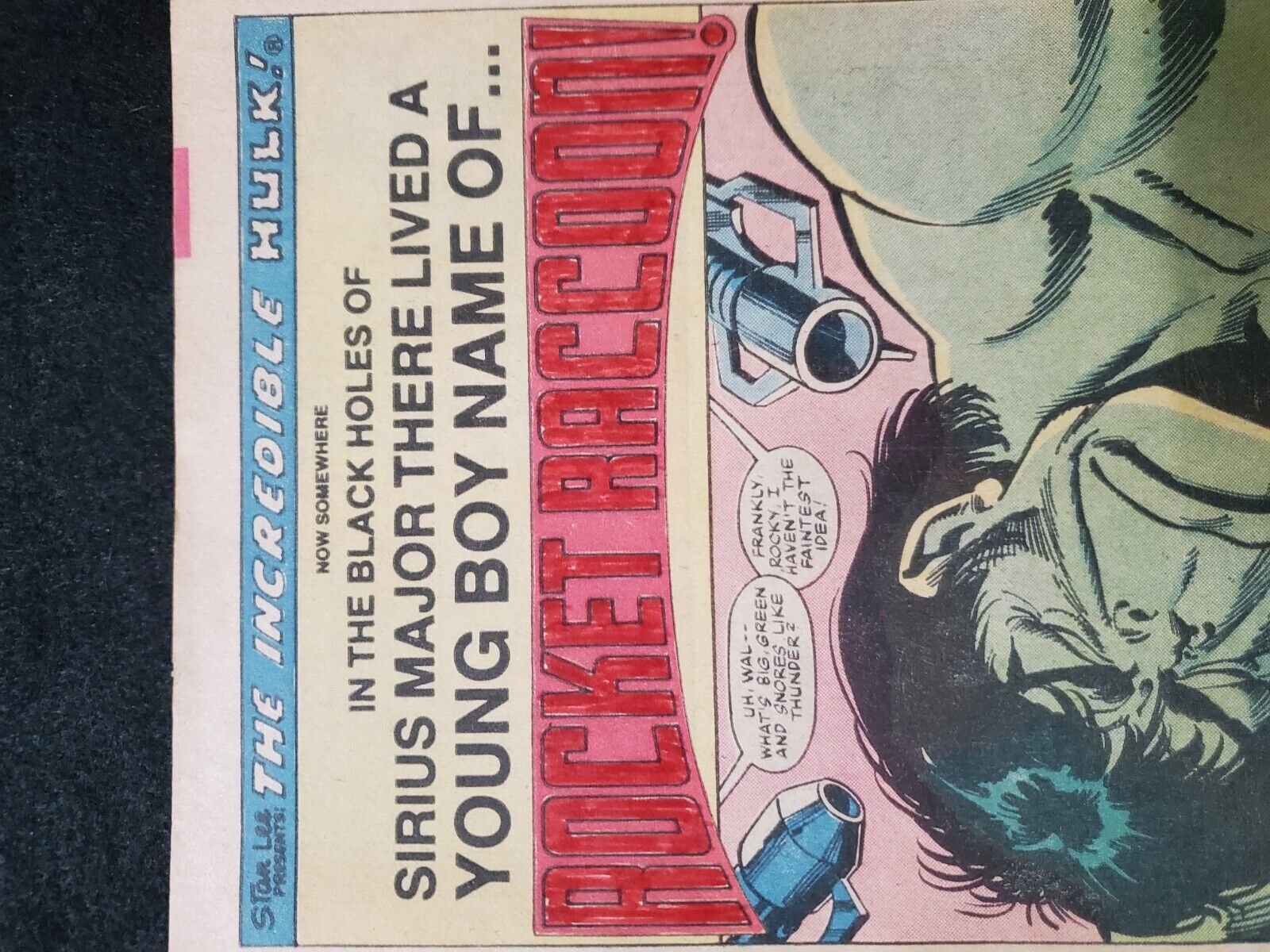 Incredible Hulk #271 Newsstand 1st Appearance Rocket Racoon 1982 Marvel ...