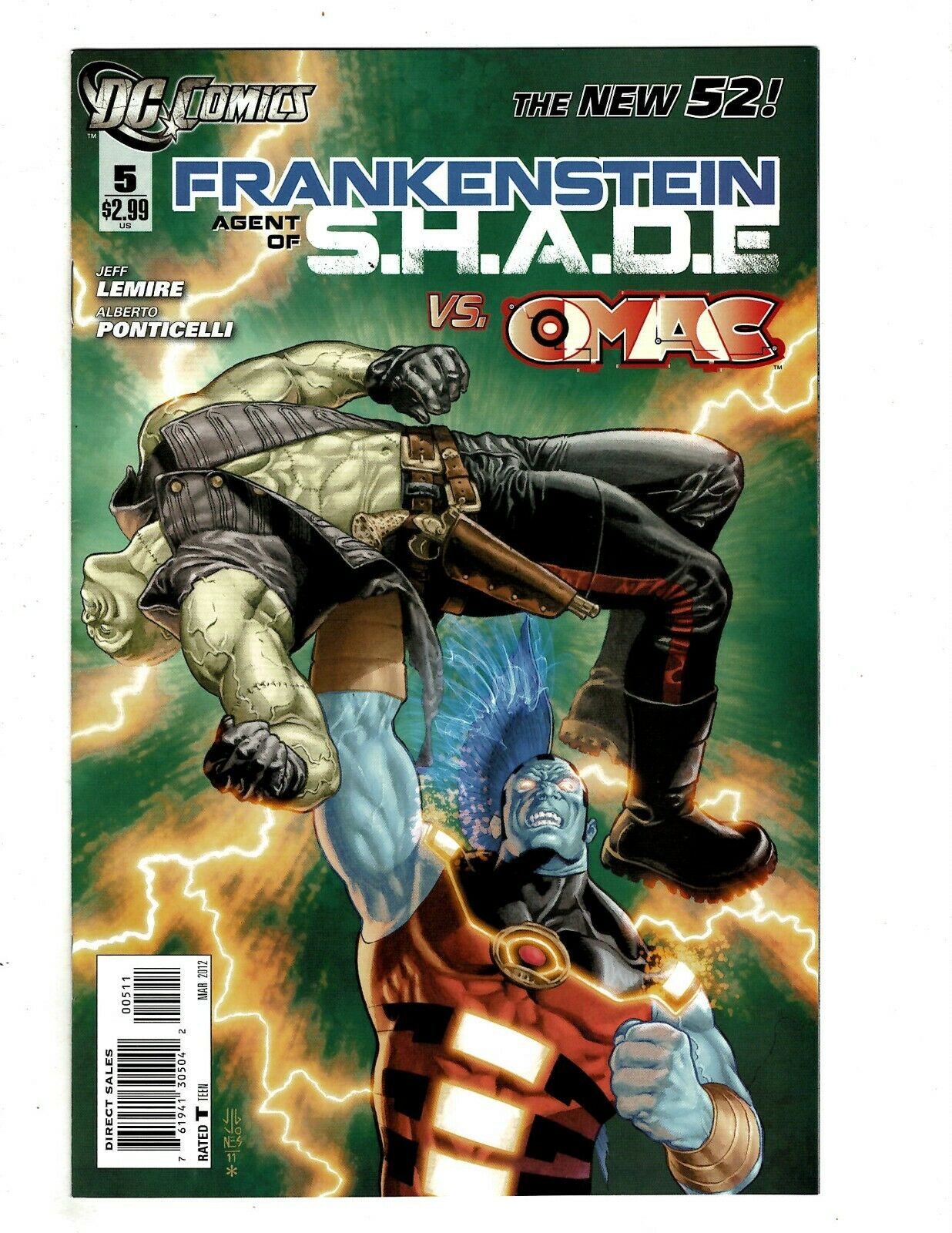 11 DC Comics Frankenstein Agent of SHADE # 1 2 3 4 5 6 7 Genesis # 1 2 ...