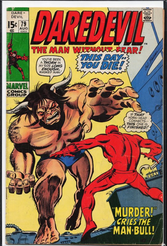 Daredevil #79 (1971) Daredevil | Comic Books - Bronze Age, Marvel ...