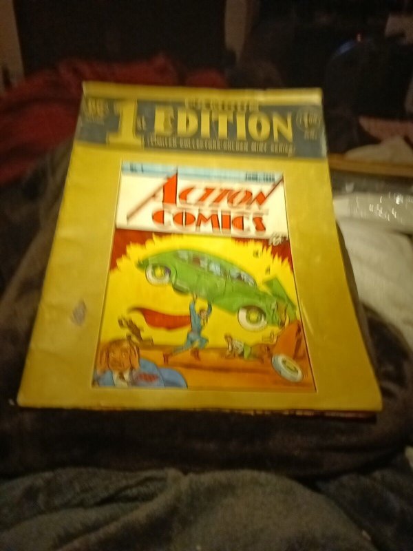 Action Comics #1 Superman Famous 1st Edition C- 26 DC 1974 Giant ...