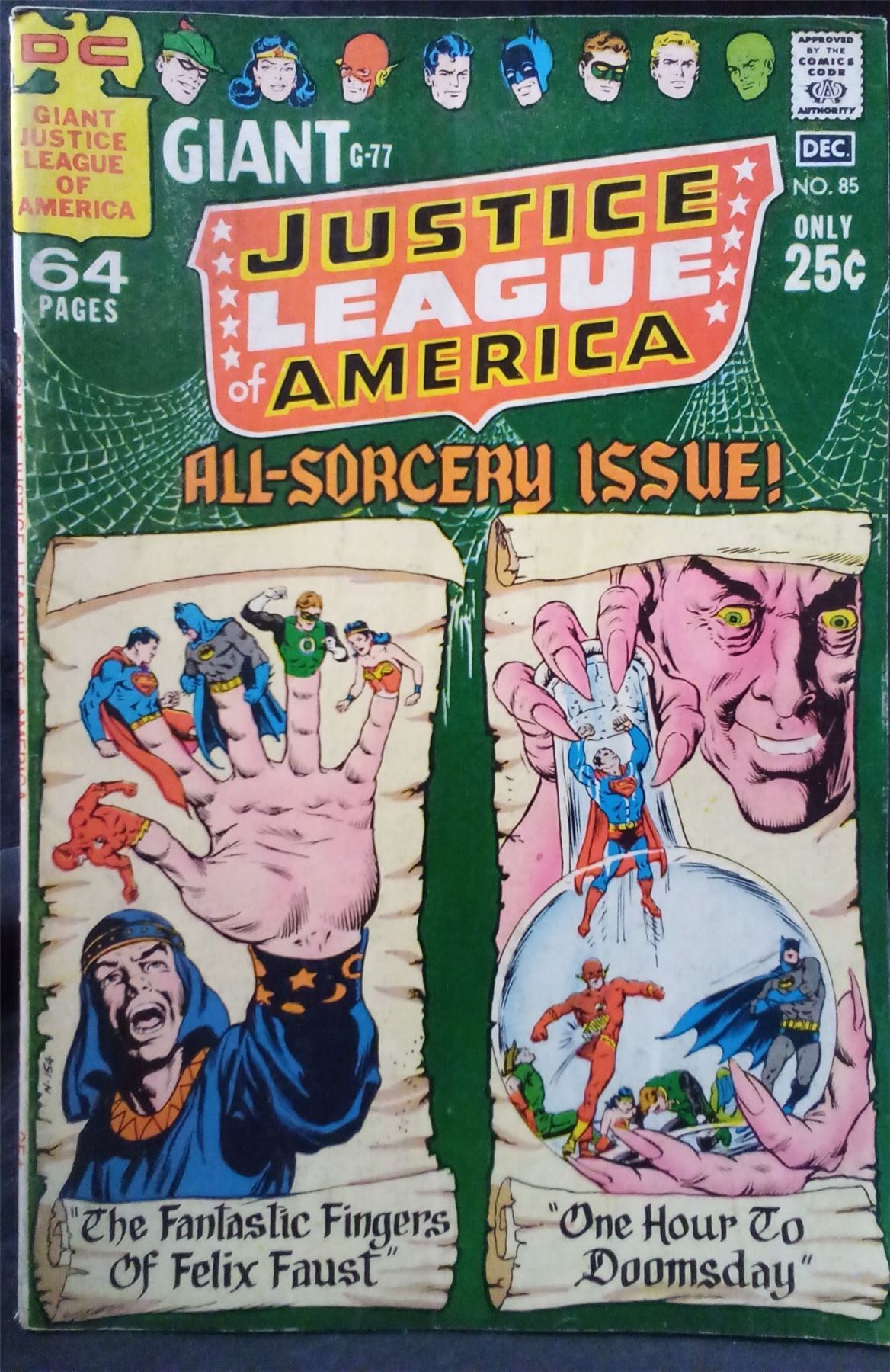 Justice League of America #85 1970 DC Comics Comic Book | Comic Books ...