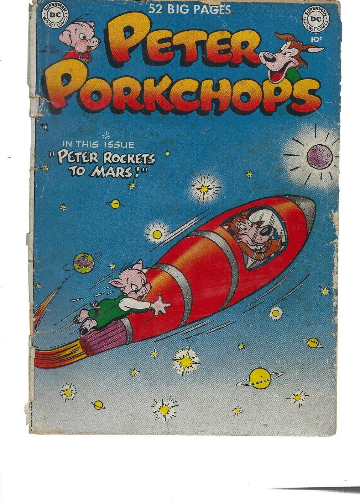 Peter Porkchops #6 | Comic Books - Golden Age, DC Comics, Funny Animal ...