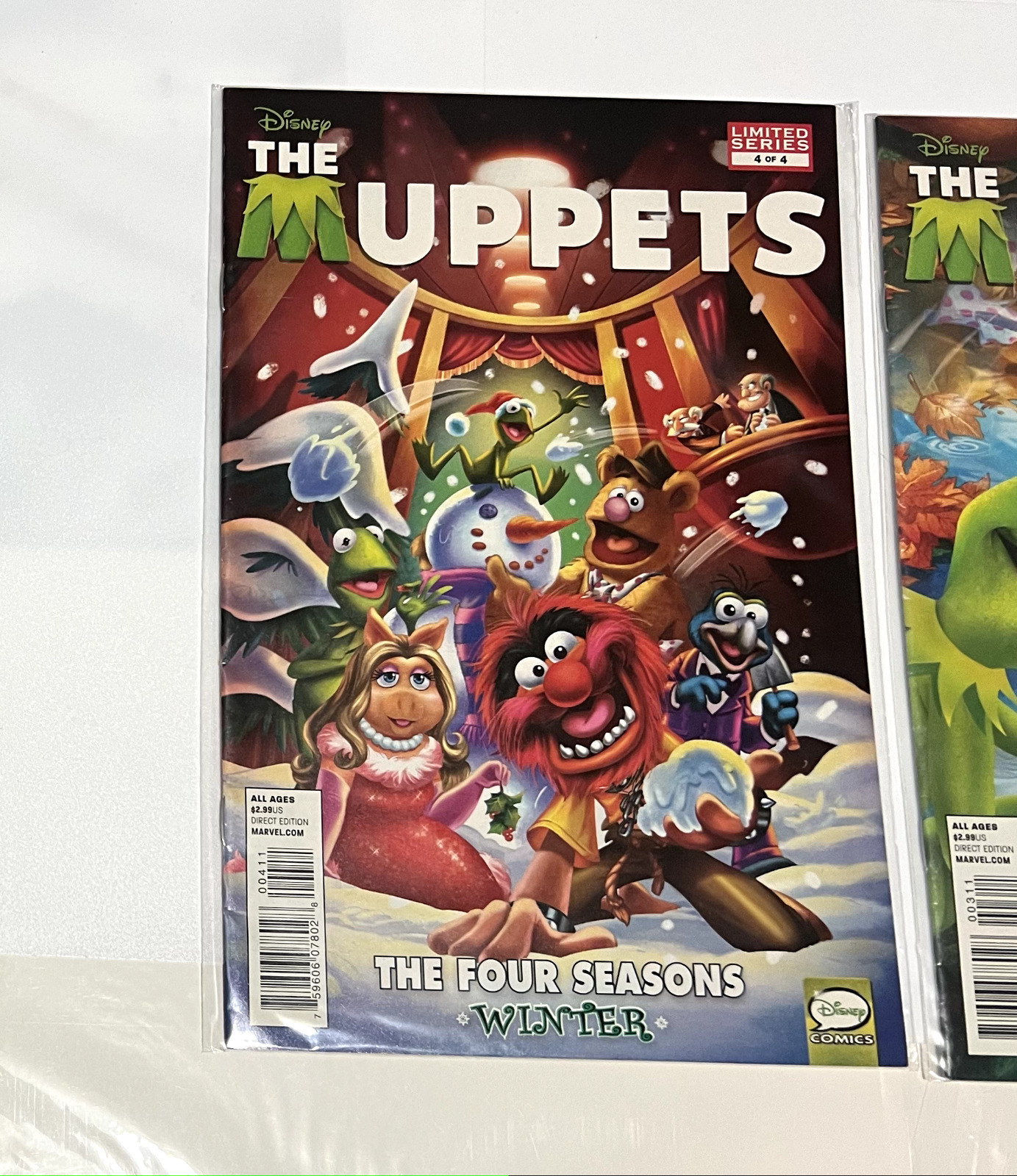 2 The Muppets Marvel Comic Books# 3 4 Avengers Defenders Thor Hulk 18 ...