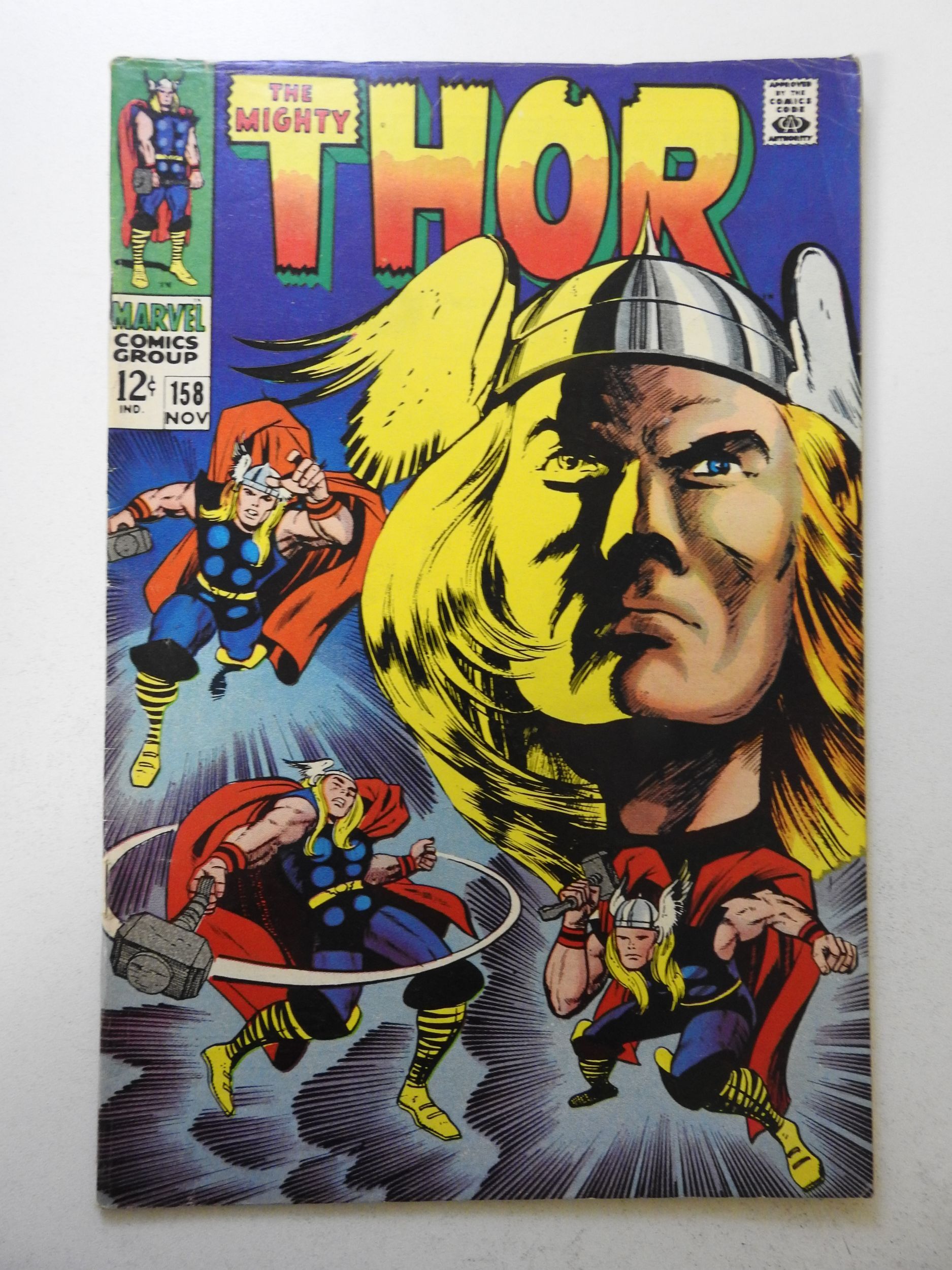Thor #158 (1968) VG/FN Condition! | Comic Books - Silver Age, Marvel ...