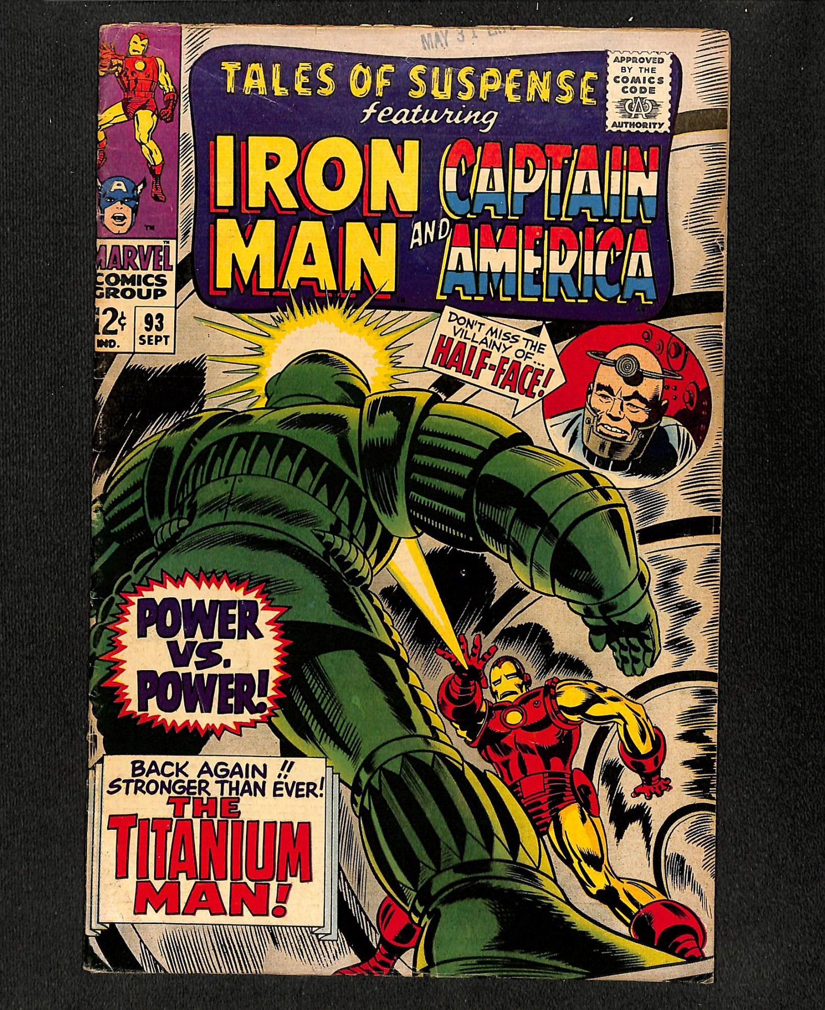 Tales Of Suspense #93 Iron Man and Captain America! | Full Runs & Sets ...