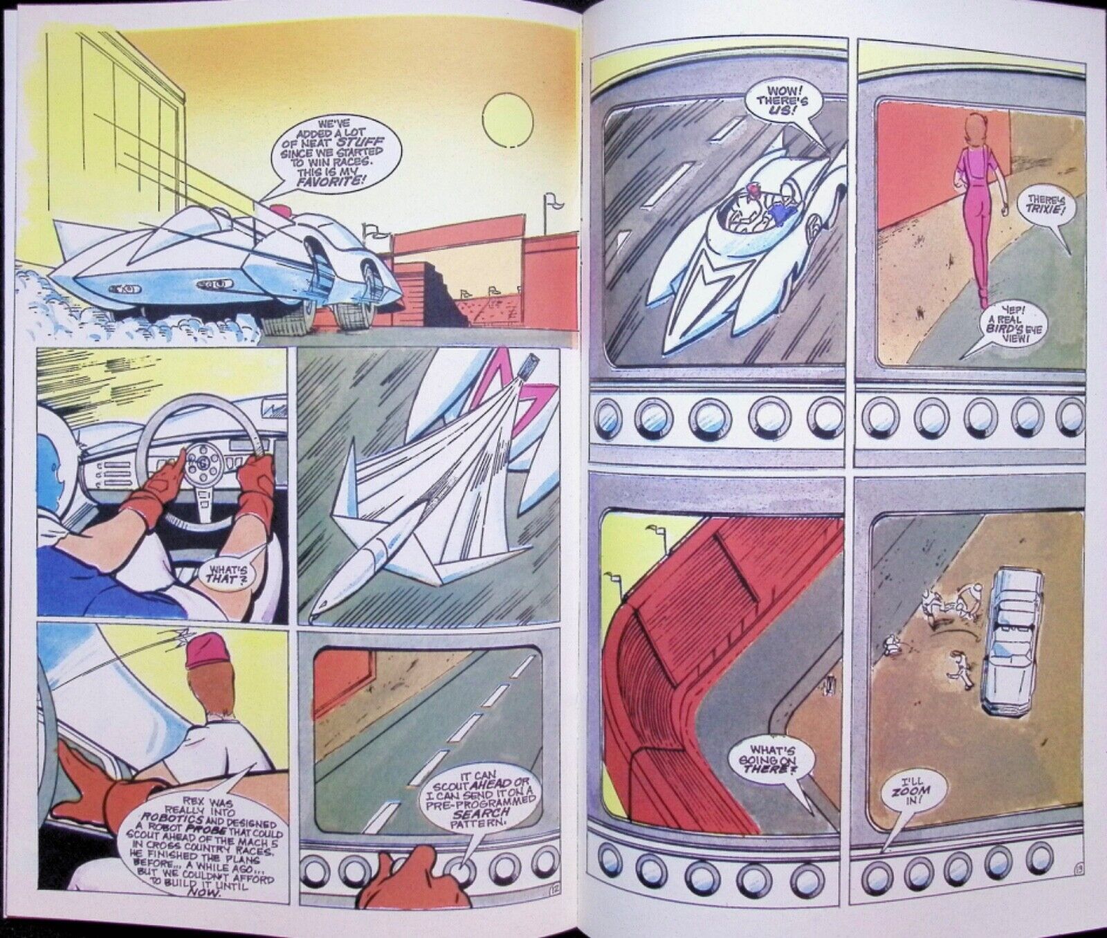 SPEED RACER Comic Issue 2 — 32 Pages Color $1.50 Cover — 1987 Now ...