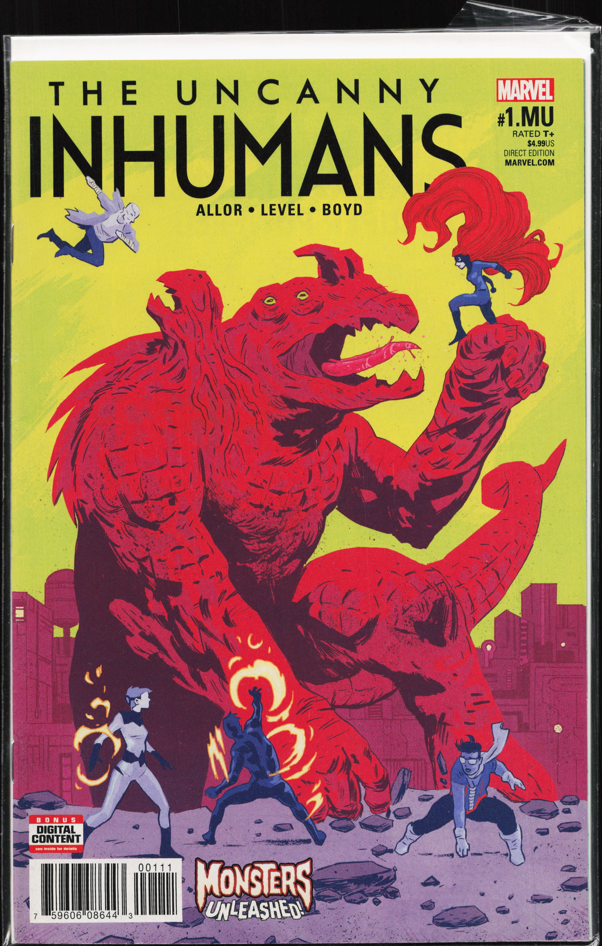 Uncanny Inhumans #1.MU (2017) Monsters Unleashed | Comic Books - Modern ...