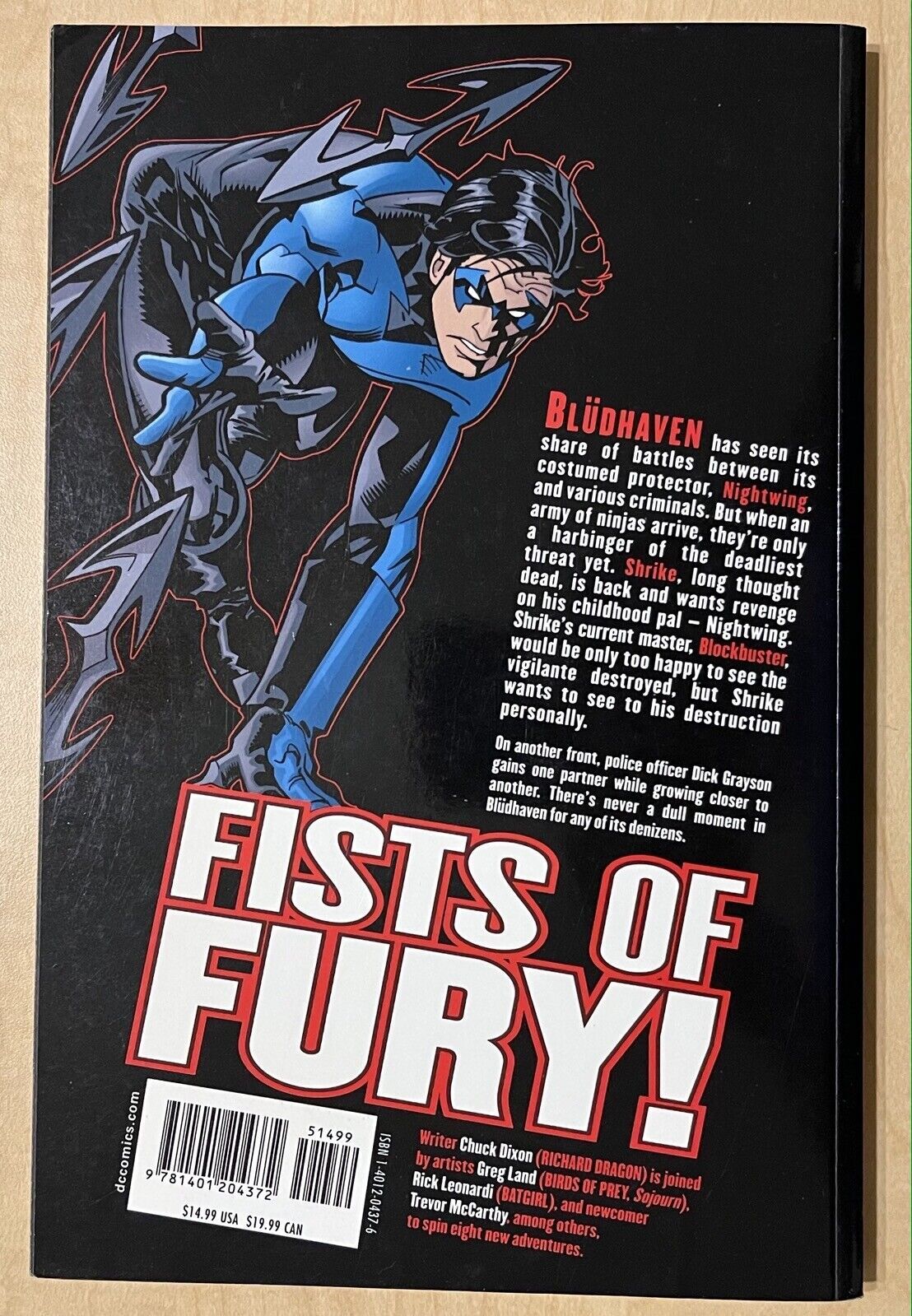 Nightwing On the Razor's Edge TPB DC Comics 2005 Chuck Dixon & Greg ...