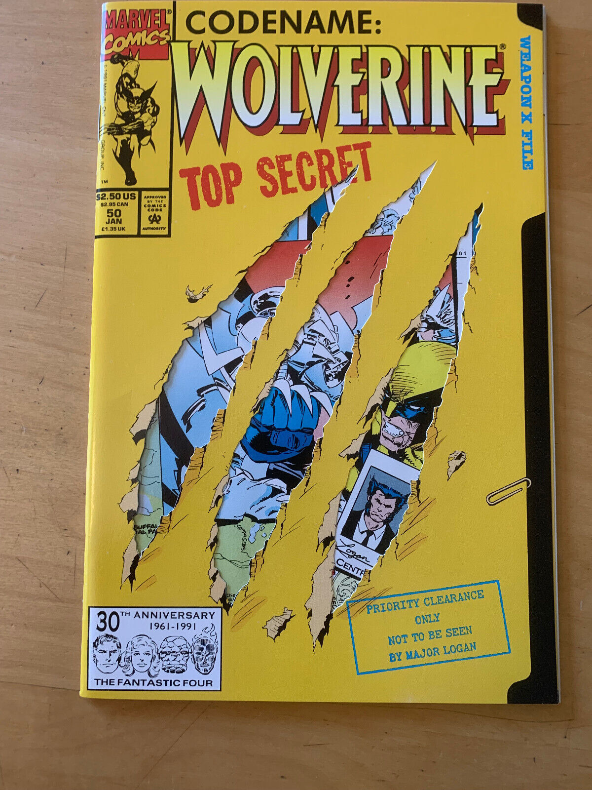 Wolverine #50 1992 Die-Cut Cover SEE Pics for Grade | Comic Books ...