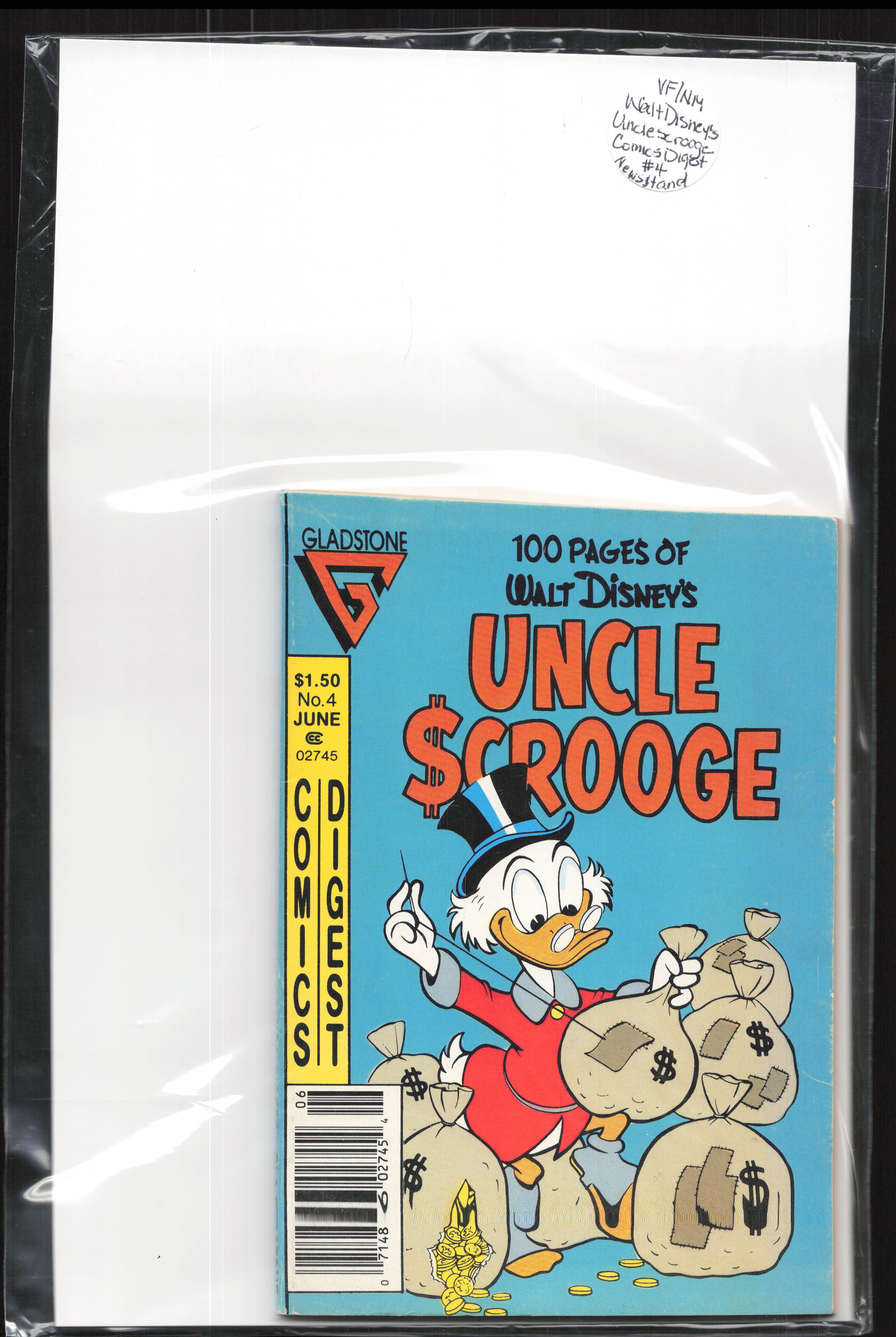 Walt Disney's Uncle Scrooge Comics Digest #4 (1987) Uncle Scrooge ...