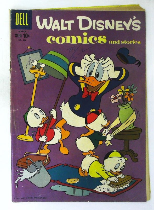 Walt Disney's Comics and Stories #222, Fine- (Actual scan) | Comic ...