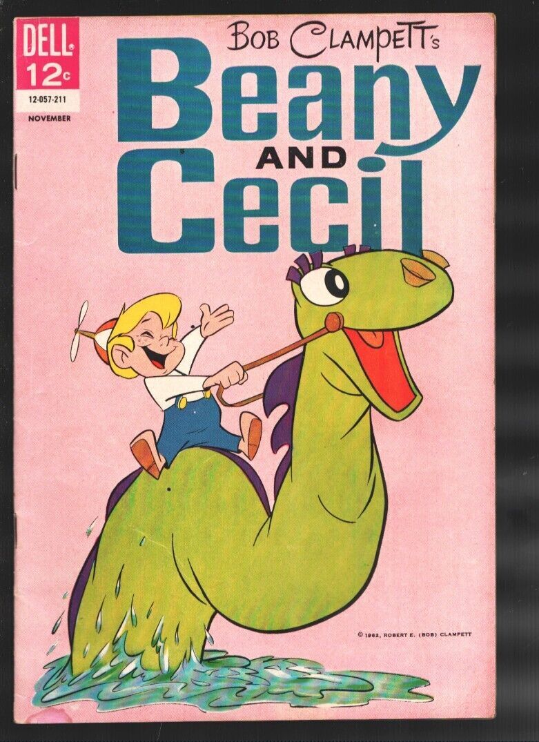 Beany and Cecil #2 1962-Dell-Bob Clampett’s famous cartoon characters ...