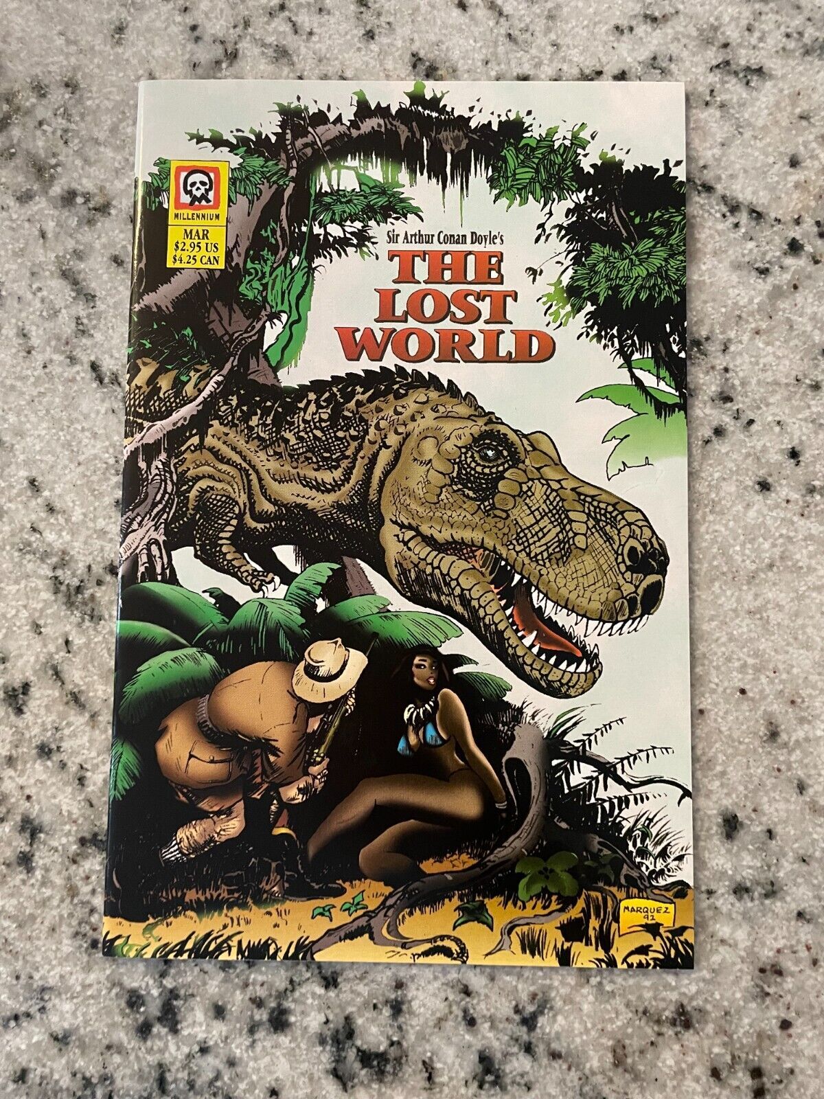 The Lost World # 1 NM Millennium Comic Book Marquez 1992 Arthur Conan ...