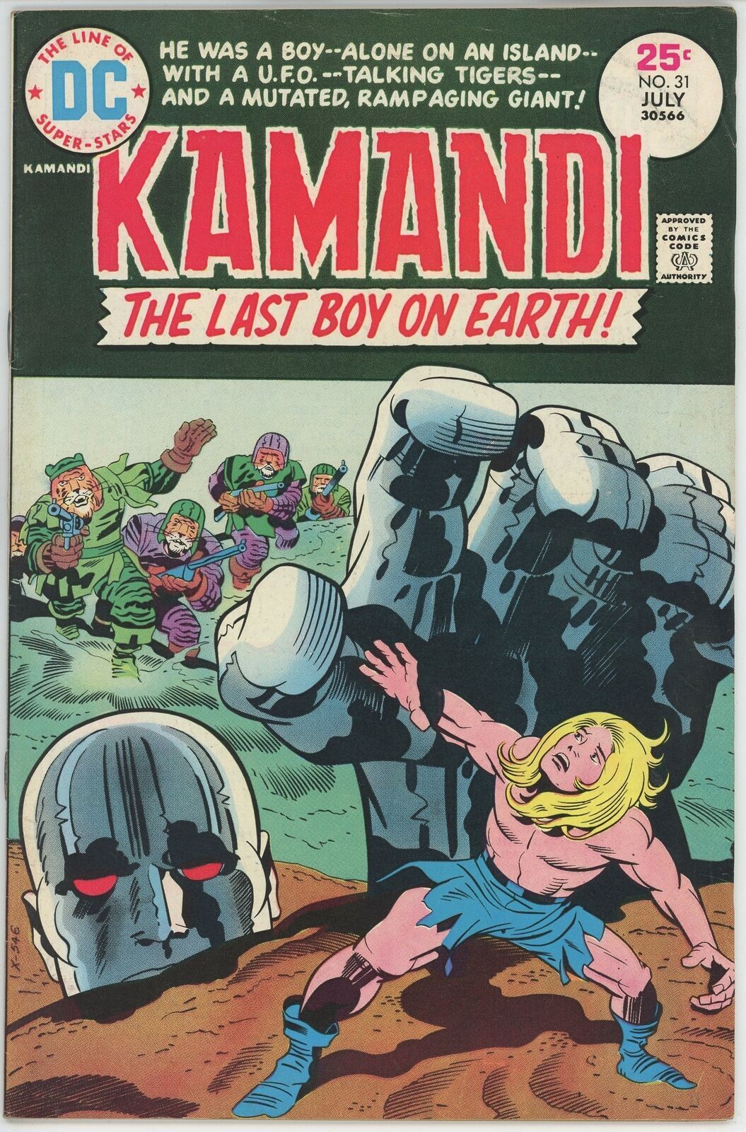 Kamandi #31 (1972) - 6.0 FN *The Gulliver Effect* | Comic Books ...