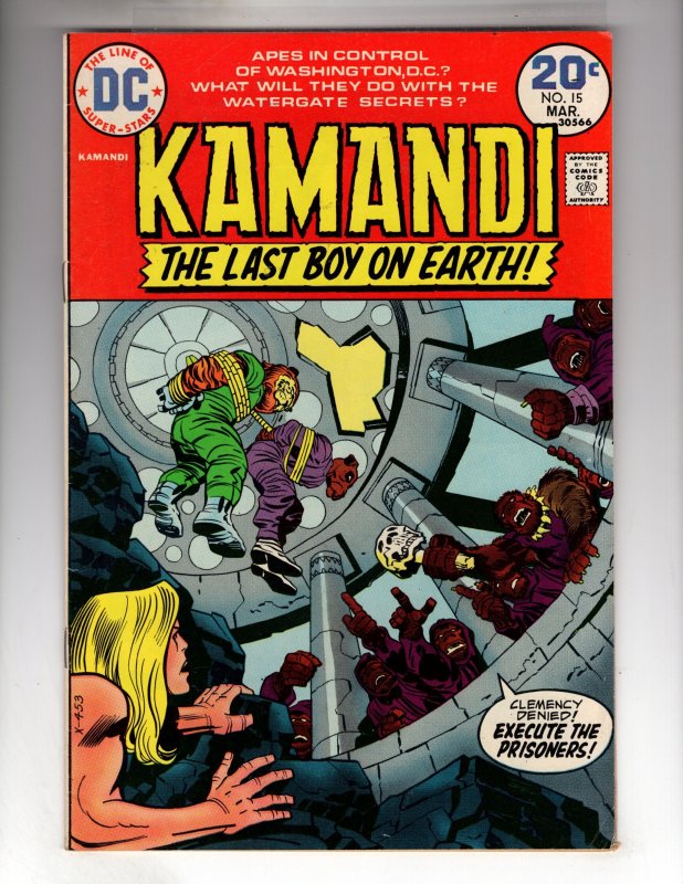 Kamandi, The Last Boy on Earth #15 (1974) / EBI#1 | Comic Books ...