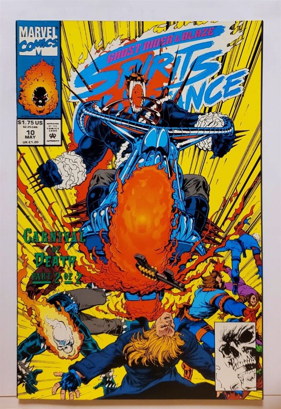 Ghost Rider/Blaze: Spirits of Vengeance #10 (May 1993, Marvel) 8.0 VF ...