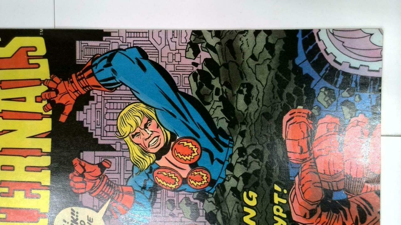 The Eternals #16 1st app of Dromedan the Brain-Snatcher 1977 Jack Kirby ...