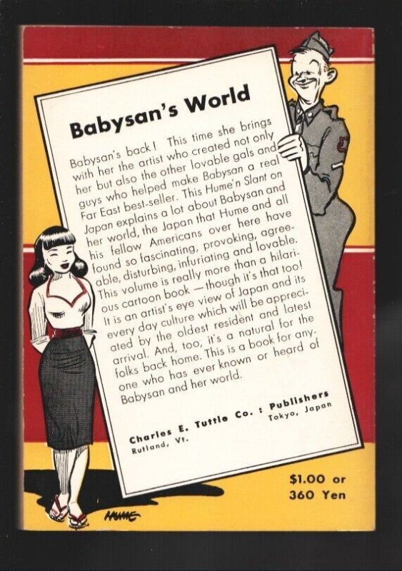 Babysan's World-The Hume'n Slant on Japan 1959-Jokes & cartoons by Bill ...