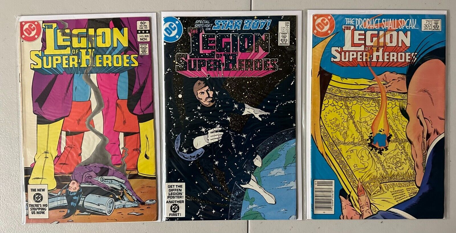 Legion of Super-Heroes lot #259-307 DC 2nd Series 35 diff 6.0 FN (1980 ...