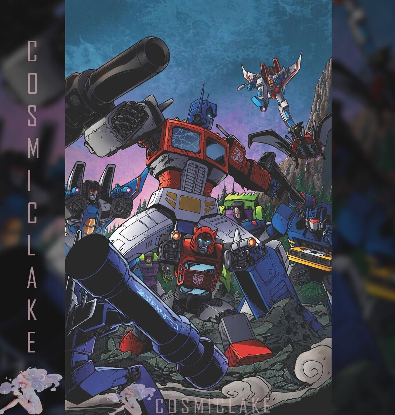 Transformers #8 Alex Milne Exclusive Virgin Variant LE 750 Print ...