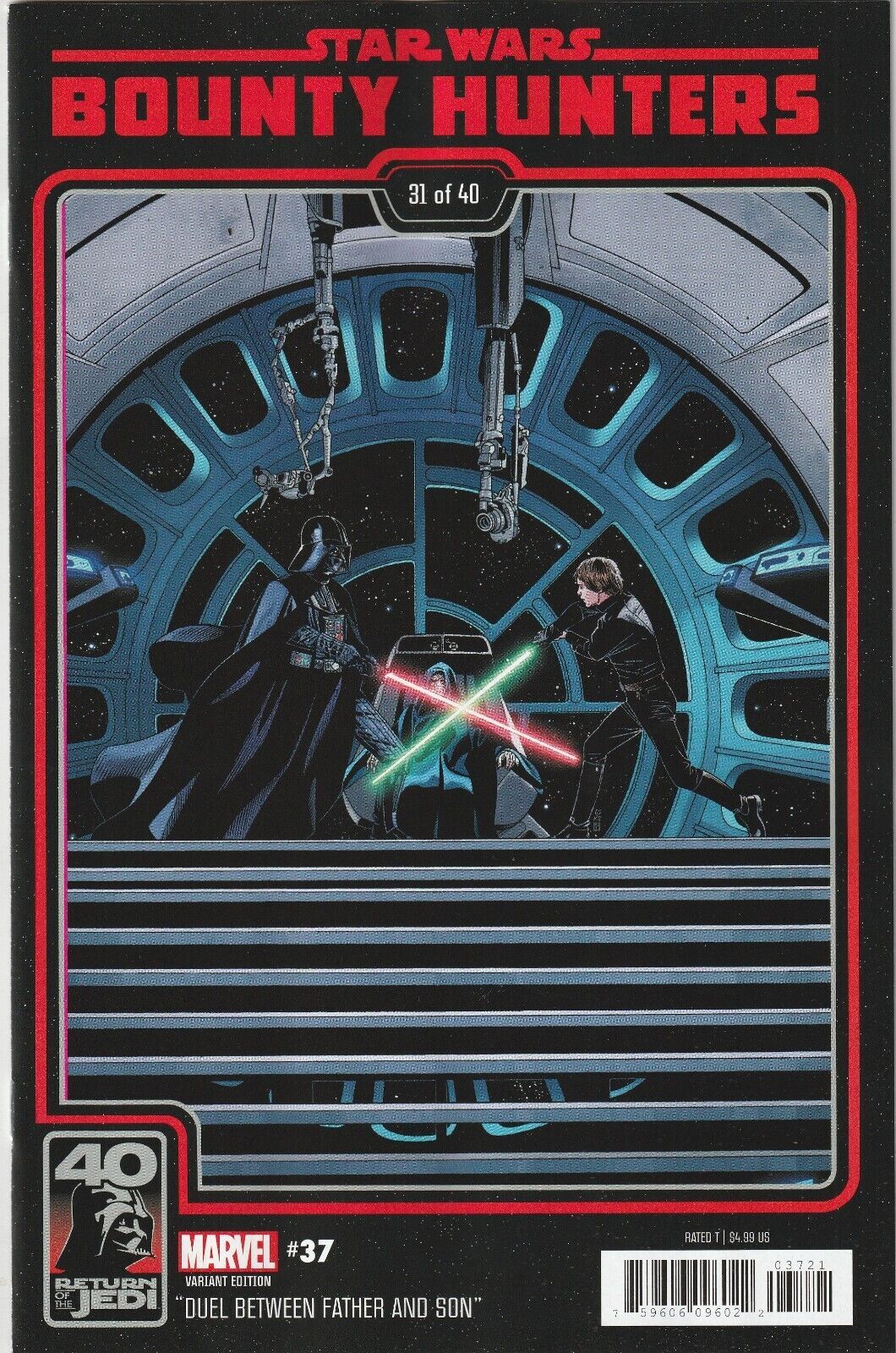 Star Wars: Bounty Hunters # 37 ROTJ Variant Cover NM Marvel [S1 ...