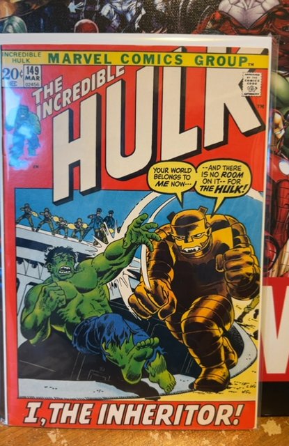 The Incredible Hulk #149 British Variant (1972) | Comic Books - Bronze ...