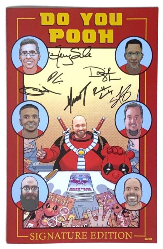 DO YOU Pooh Signature Numbered Edition 7 Artists Signature W/Numbered ...