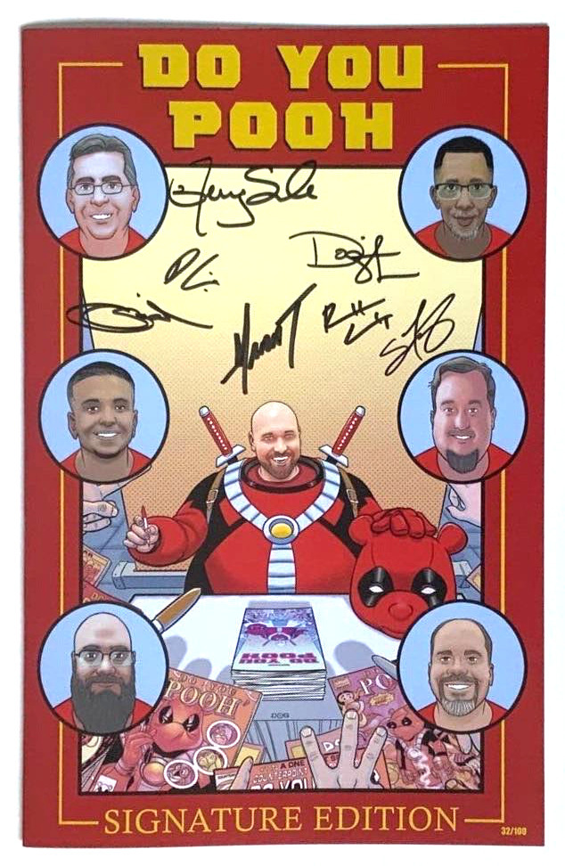 DO YOU Pooh Signature Numbered Edition 7 Artists Signature W/Numbered ...